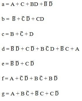 BCD到7段LED显示解码器电路图及工作原理 - BOB官方网站平台