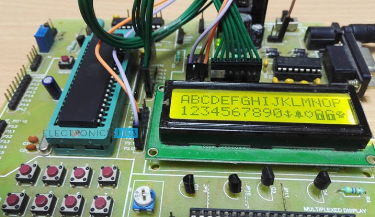 接口与8051 - 16×2液晶电路、销图和编码 - BOB官方网站平台