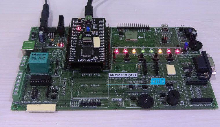 闪烁的led使用ARM7 LPC2148)电子中心bob多特蒙德官方下载 - BOB官方网站平台