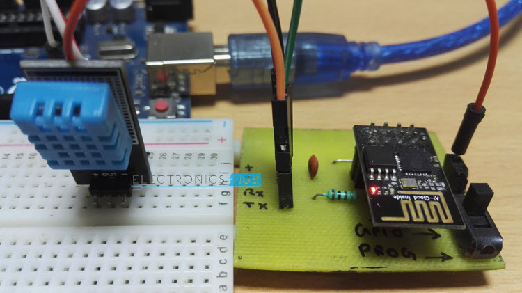 Dht11湿度传感器esp8266和thingspeak Bob官方网站平台