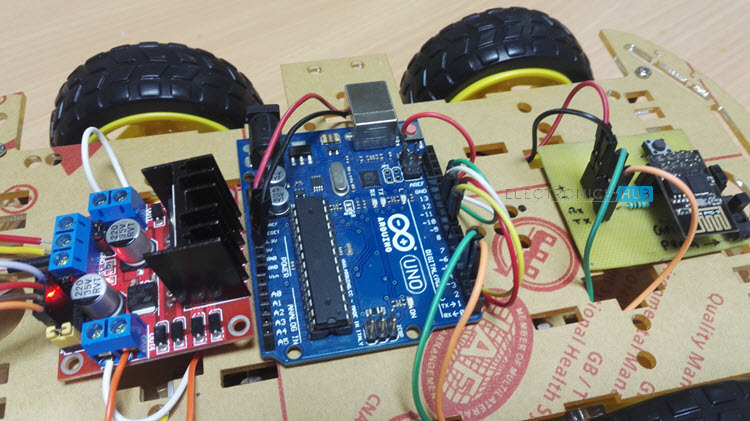 WiFi控制机器人使用ESP8266和Arduino - Electronics Hubbob多特蒙德官方下载 - BOB官方网站平台