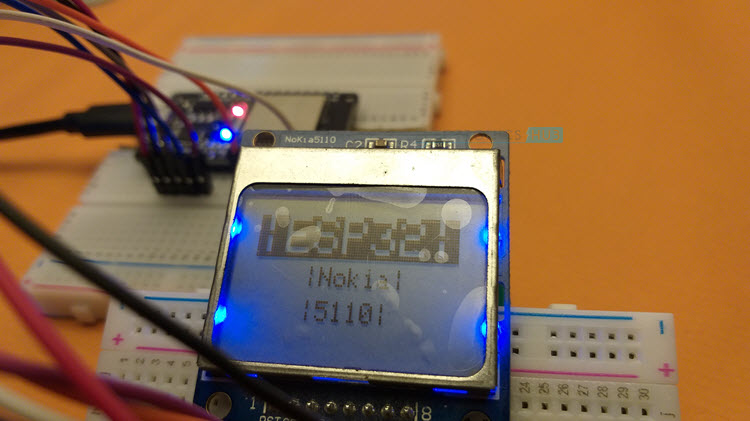 ESP32诺基亚5110液晶显示器教程|显示文本、调整对比度 - BOB官方网站平台