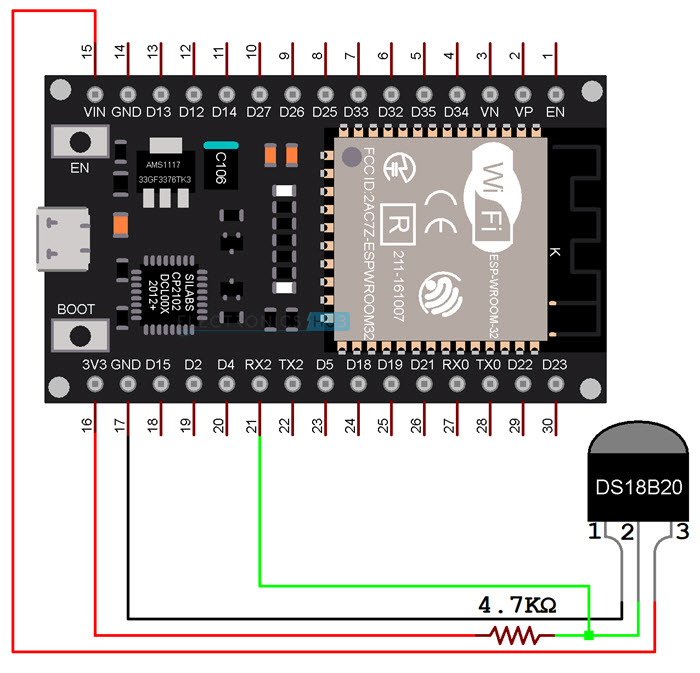 与ESP32 ESP32 | DS18B20温度传感器DS18B20教程 - BOB官方网站平台