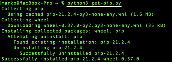 如何安装PIP Mac -电子集线器bob多特蒙德官方下载 - BOB官方网站平台